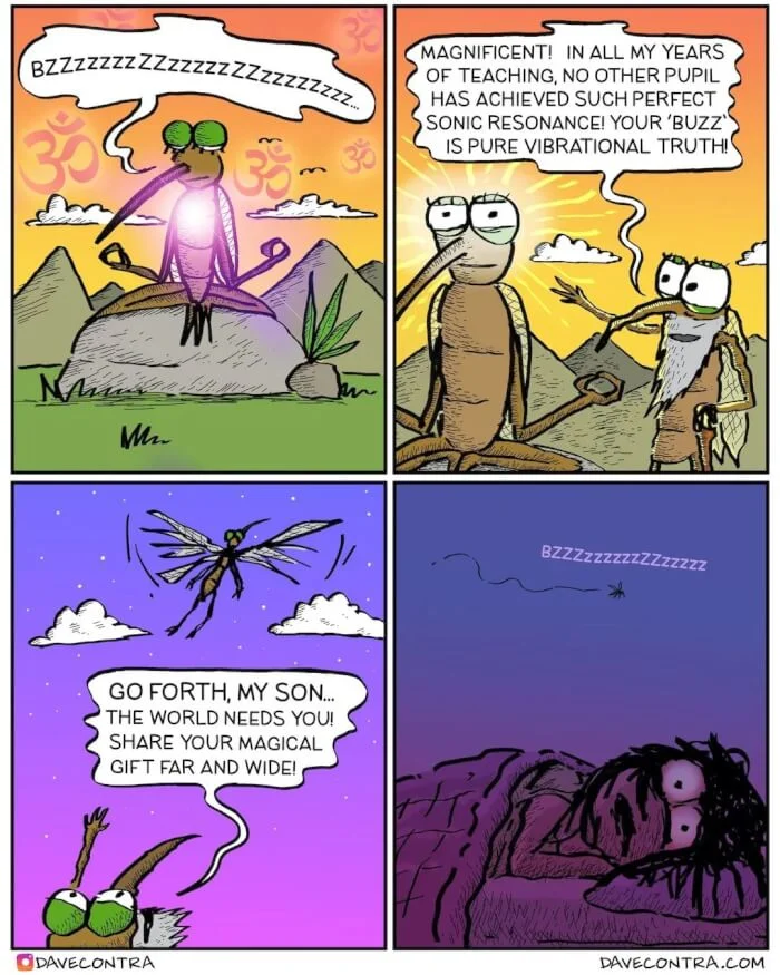 40 Darkly Absurd Cartoons by Dave Contra to Spin Your Mind
