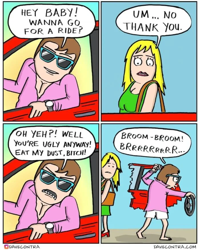 40 Darkly Absurd Cartoons by Dave Contra to Spin Your Mind
