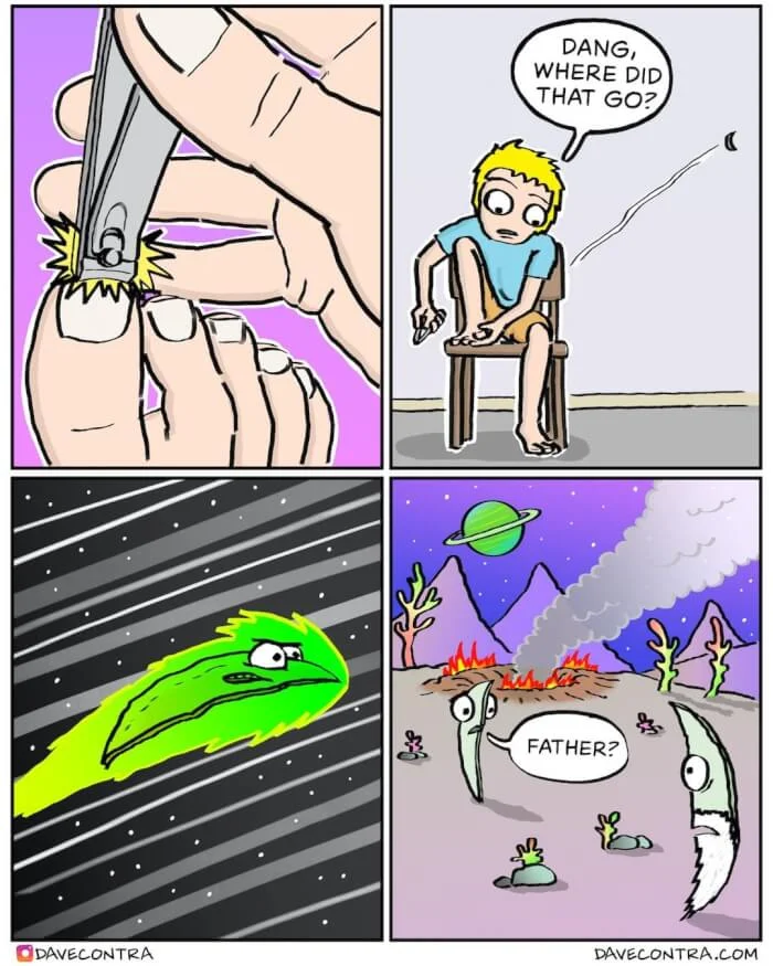 40 Darkly Absurd Cartoons by Dave Contra to Spin Your Mind