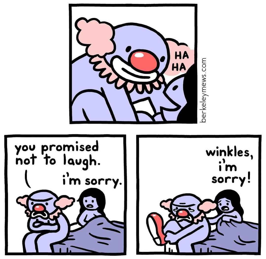 Comics Creator Berkeley Mews inspires Innocent Dark Humor
