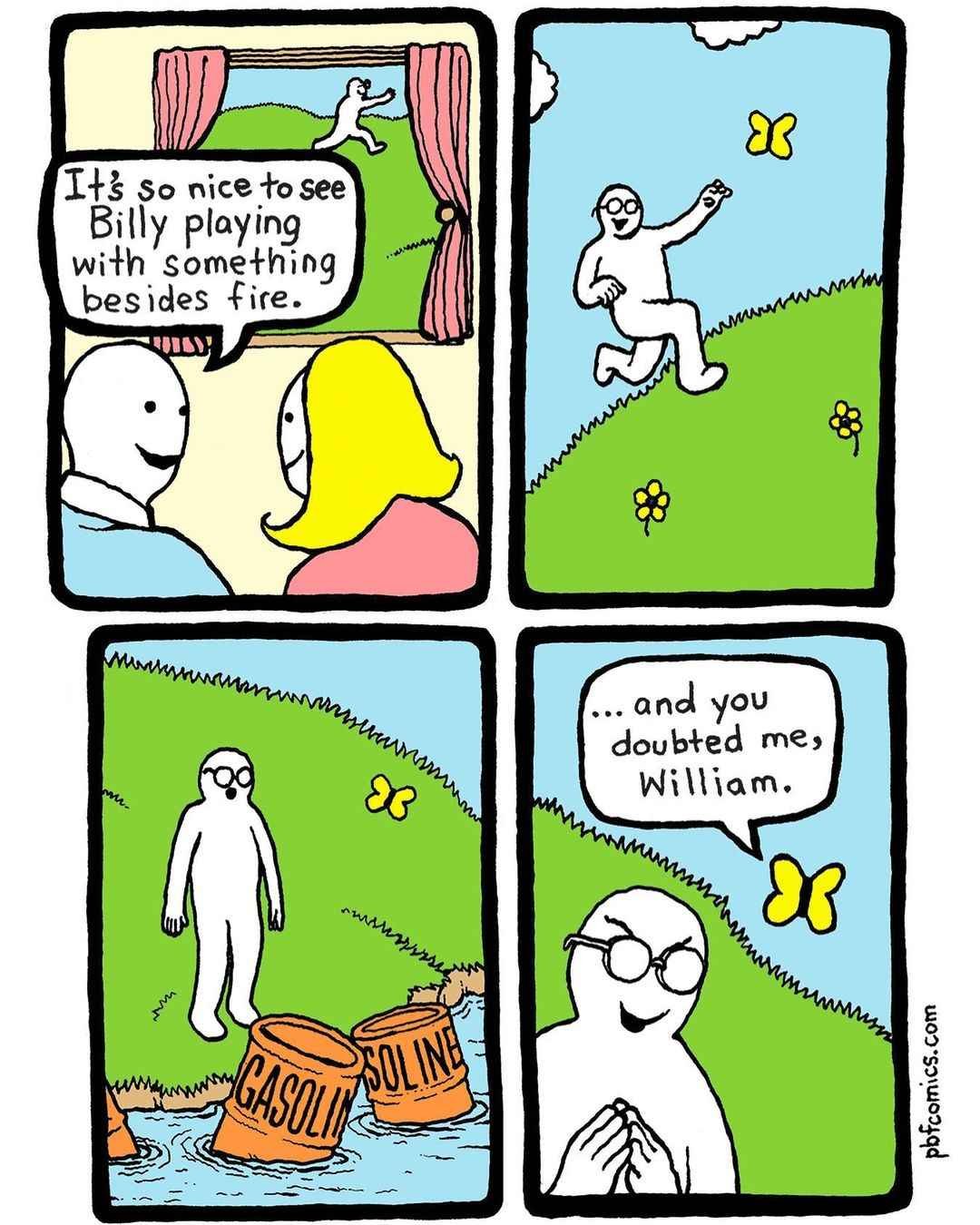 39 Fresh and Outlandishly Twisted Tales from "PBF Comics"