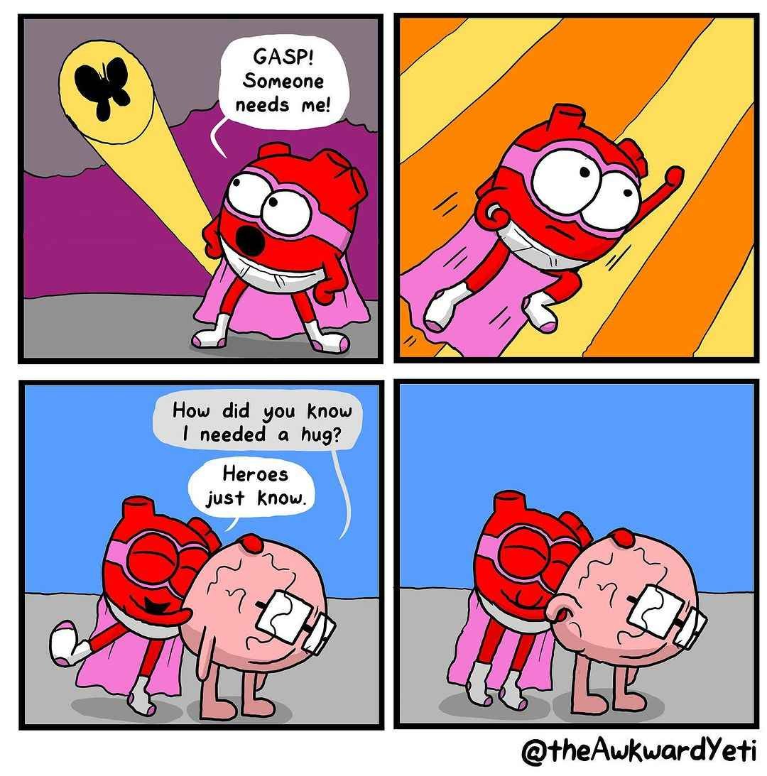 30 Mind-Blowing Comics Unleash the Battle Between Heart and Mind!