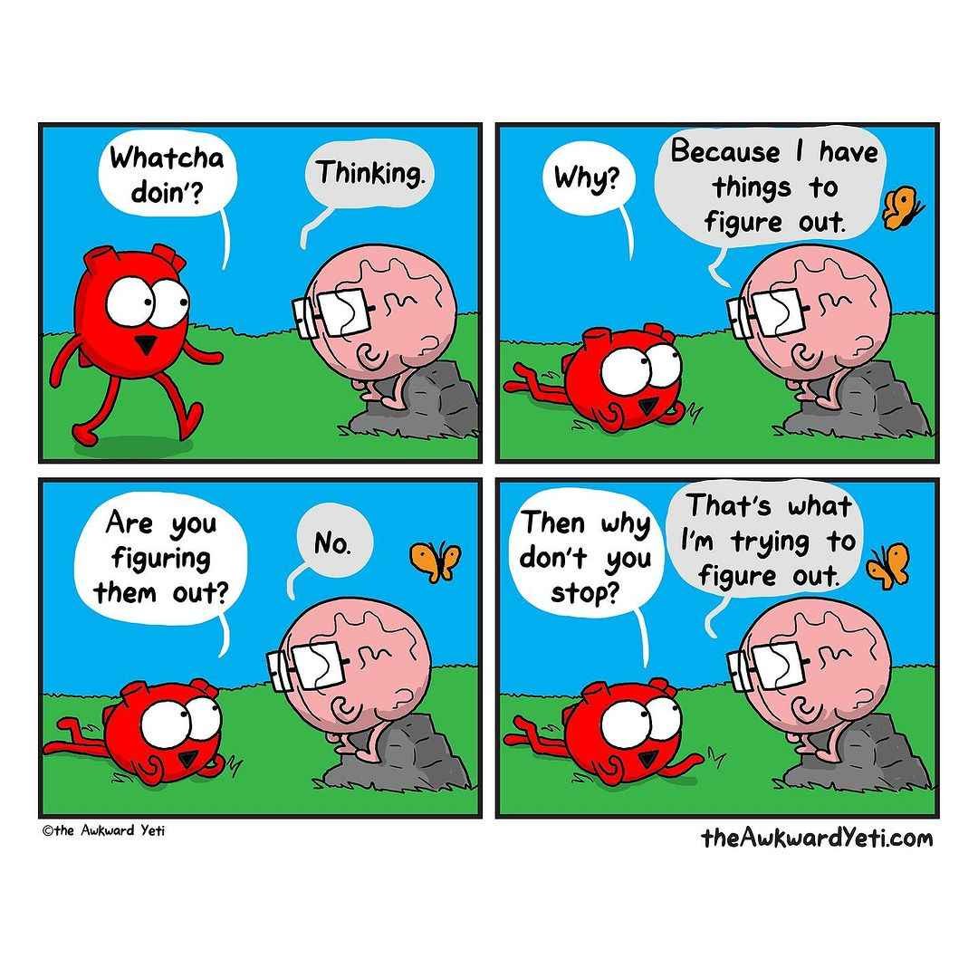 30 Mind-Blowing Comics Unleash the Battle Between Heart and Mind!