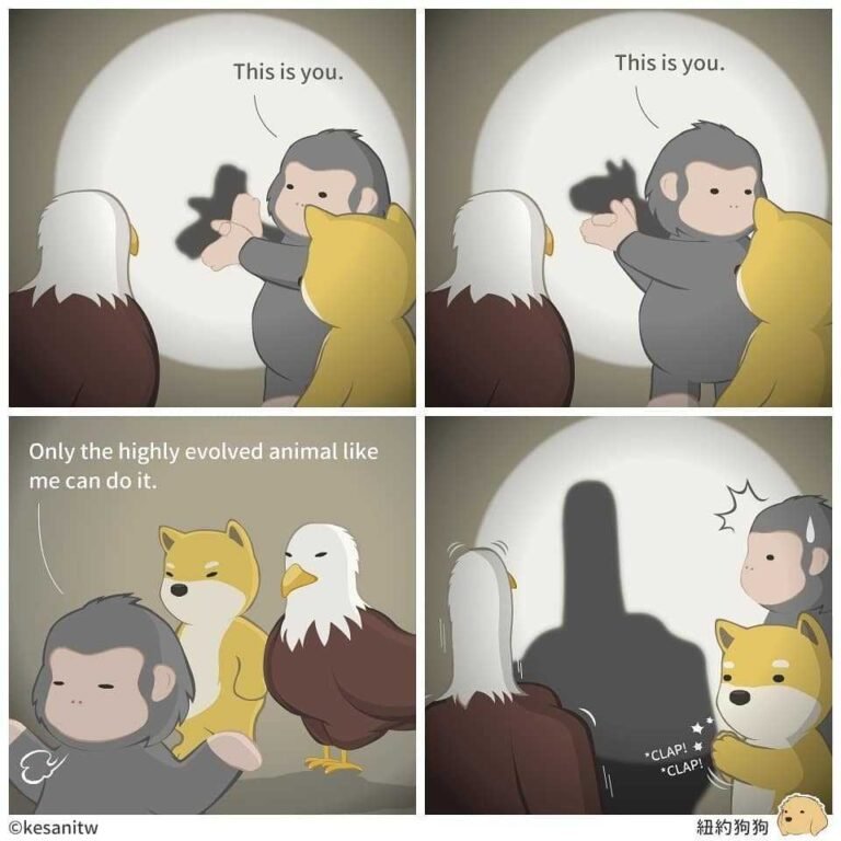 40 Adorable Animals Comics in Hilarious Human Scenarios