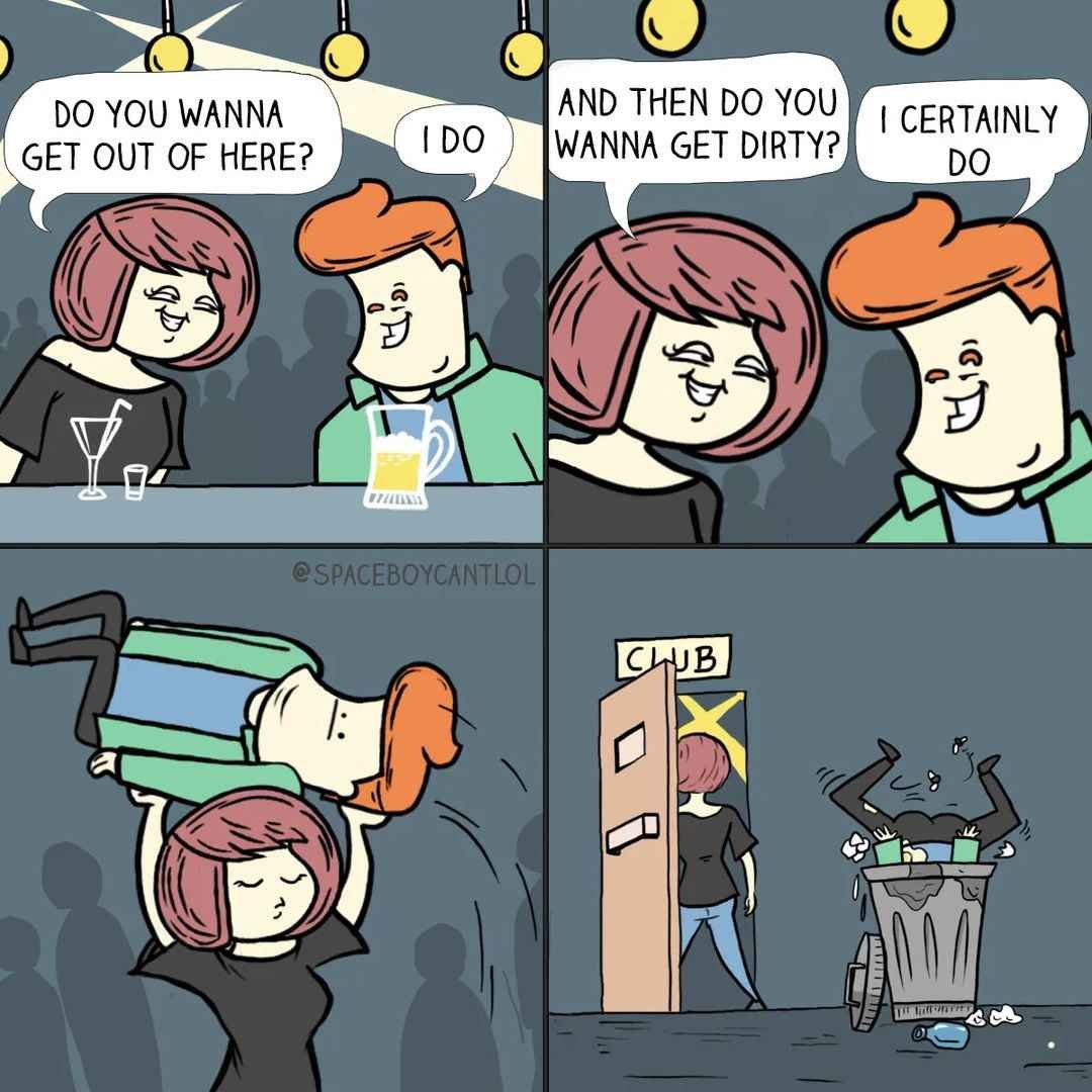 50 SpaceboyCantLOL Comics Pack Unexpected Dark Punchlines!