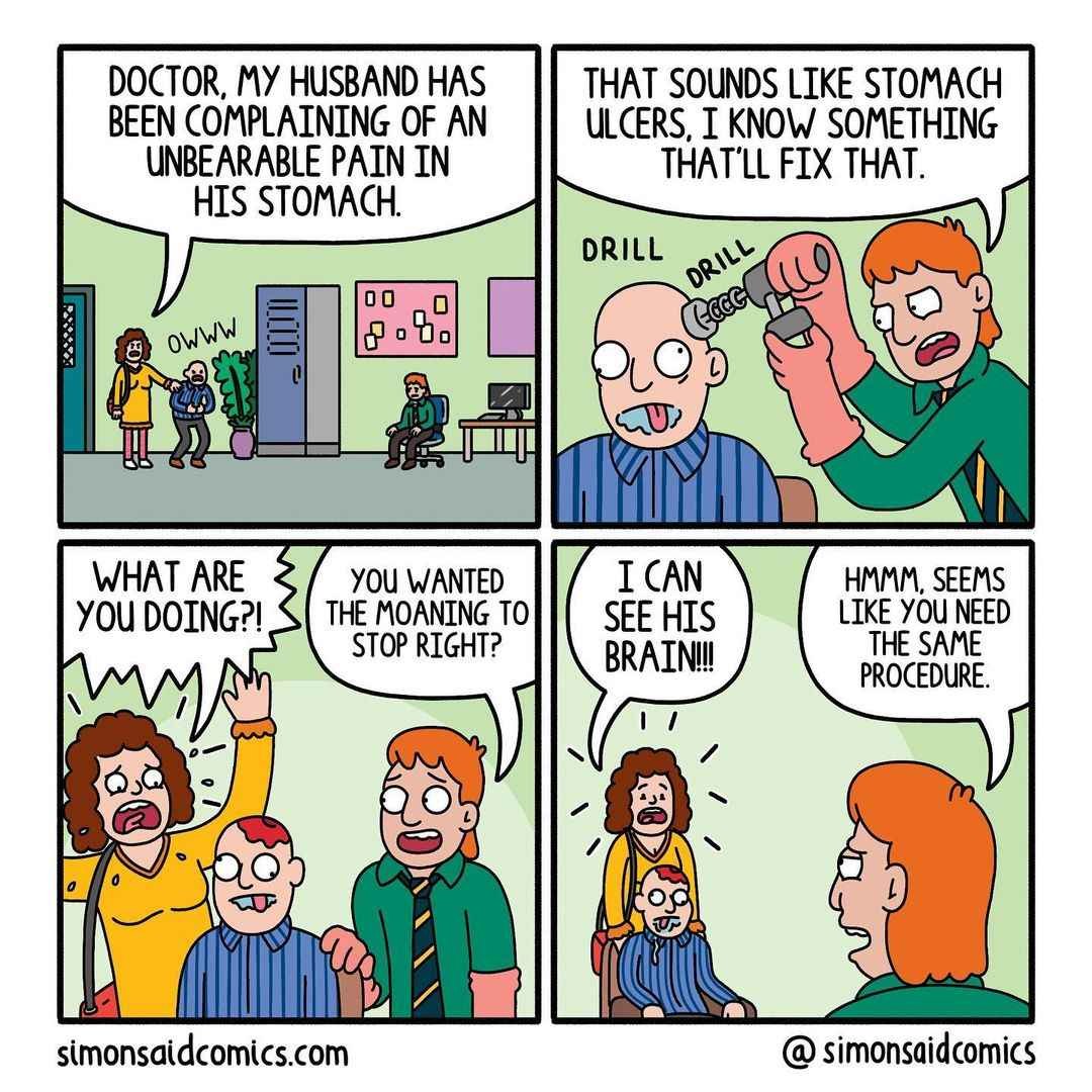 30 Comics by Simon Johnson for Dark Comedy Lovers