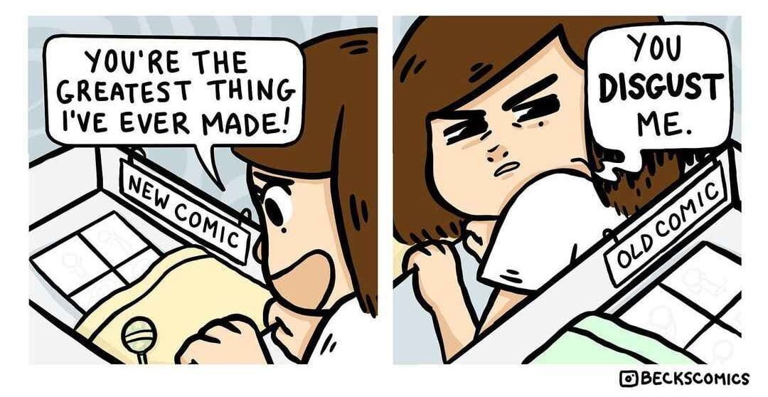 33 Comics About Everyday Life and Authentic Creativity by Artist