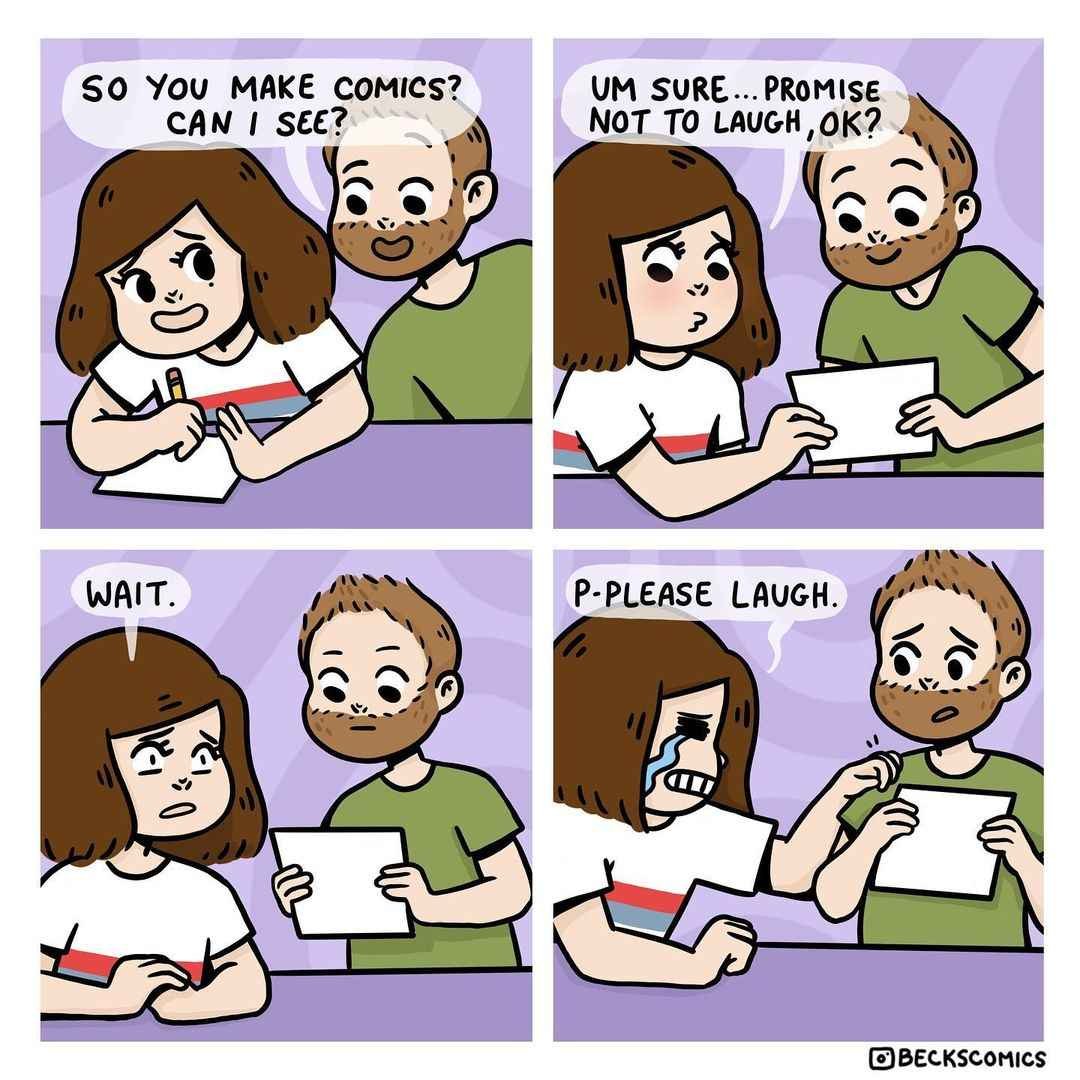 33 Comics About Everyday Life and Authentic Creativity by Artist