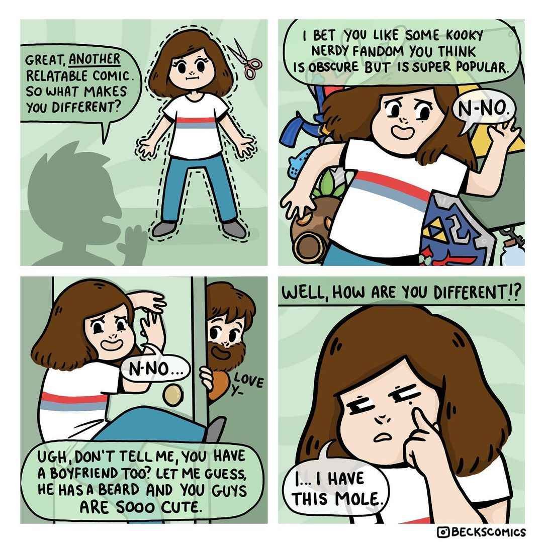 33 Comics About Everyday Life and Authentic Creativity by Artist