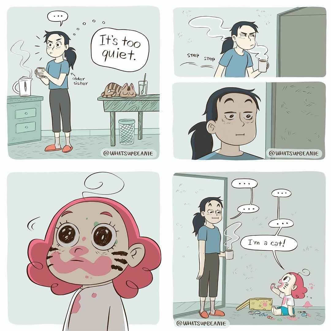 25 Comics That'll Melt Your Heart with Irresistible Cuteness of Cats ...