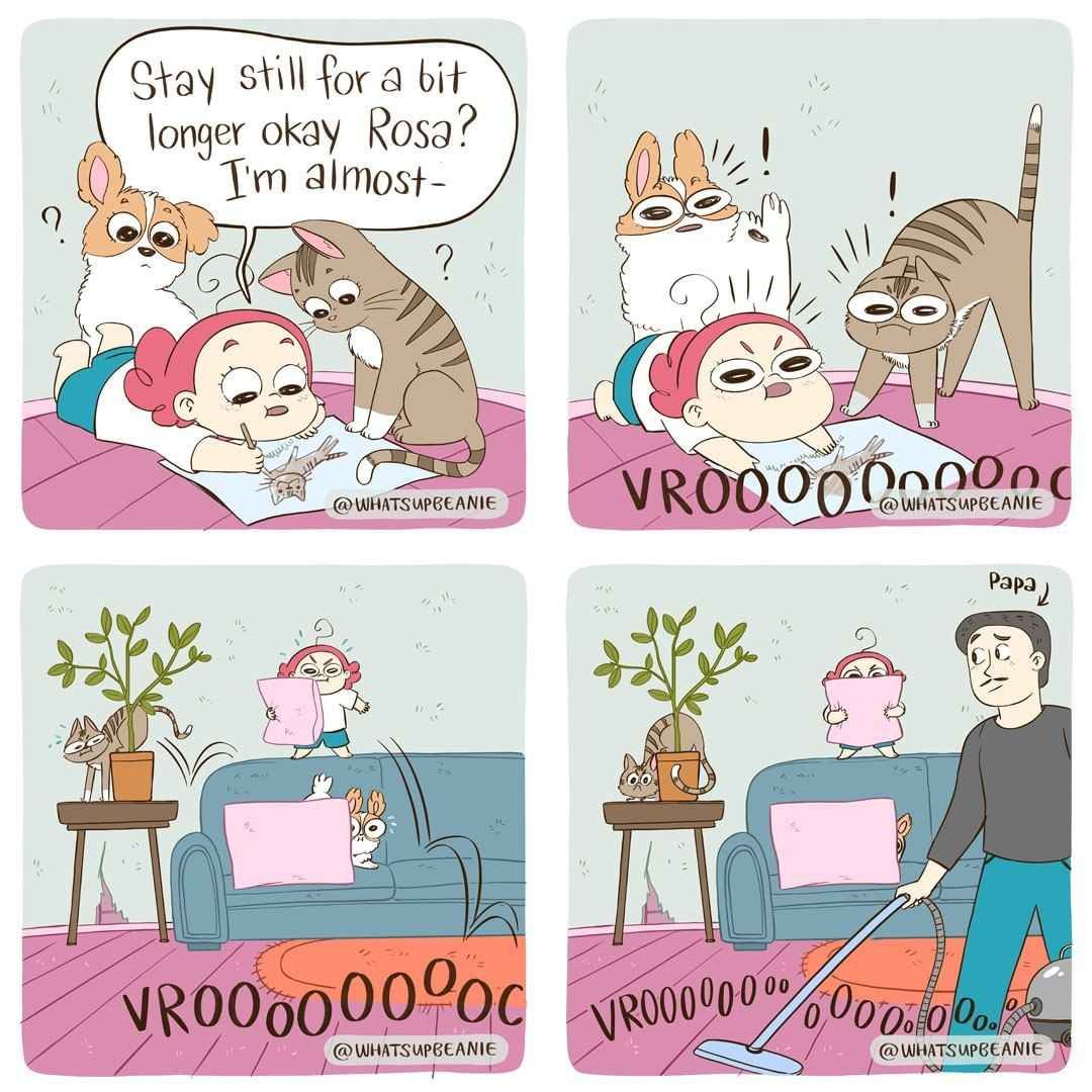 25 Comics That'll Melt Your Heart with Irresistible Cuteness of Cats ...