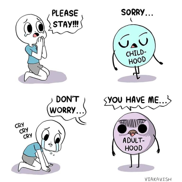 40 Comics About The Sad Realities Of Life By Viakavish