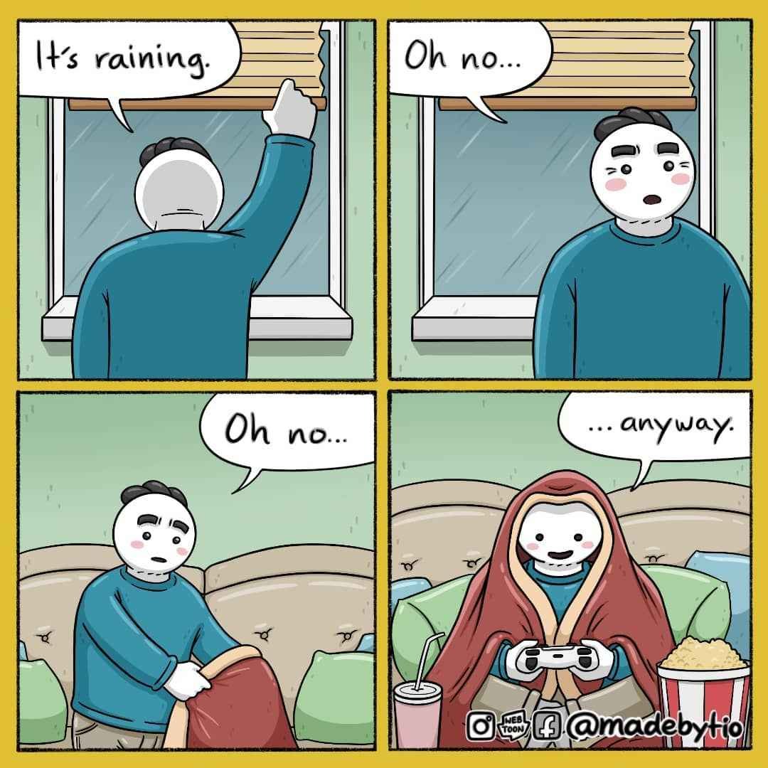 Life's Absurdity in These Hilarious 34 Webcomics by "MadeByTio"
