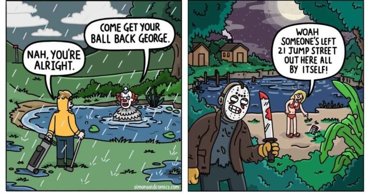 30 Comics by Simon Johnson for Dark Comedy Lovers