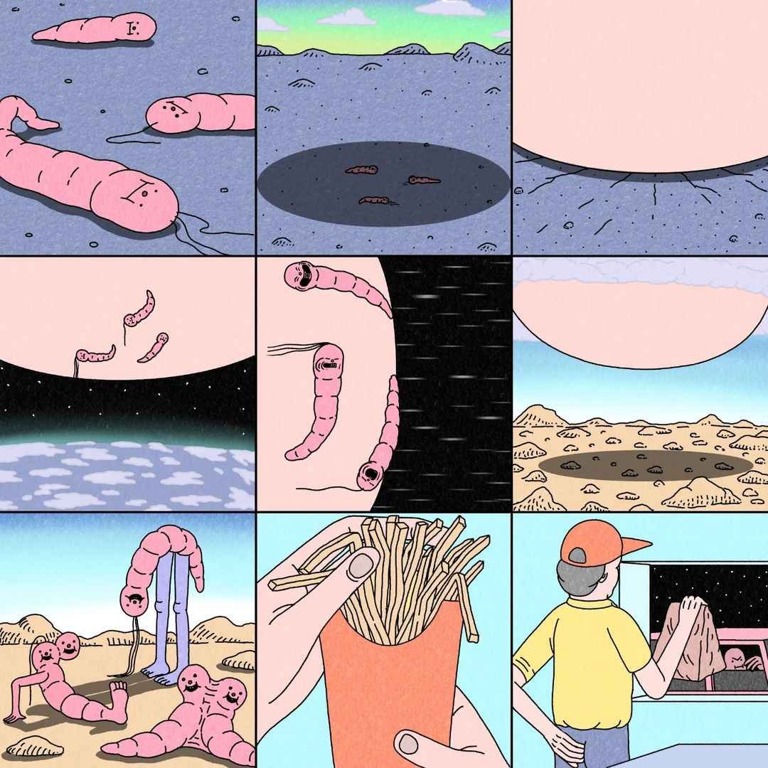 28 Dark Humor Comics with Unique Illustrative Stories by Alex Gamsu Jenkins
